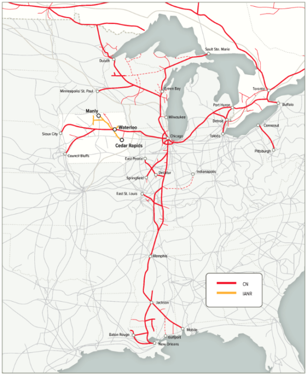 Merger application details CN’s plans for Iowa Northern Railway - Trains